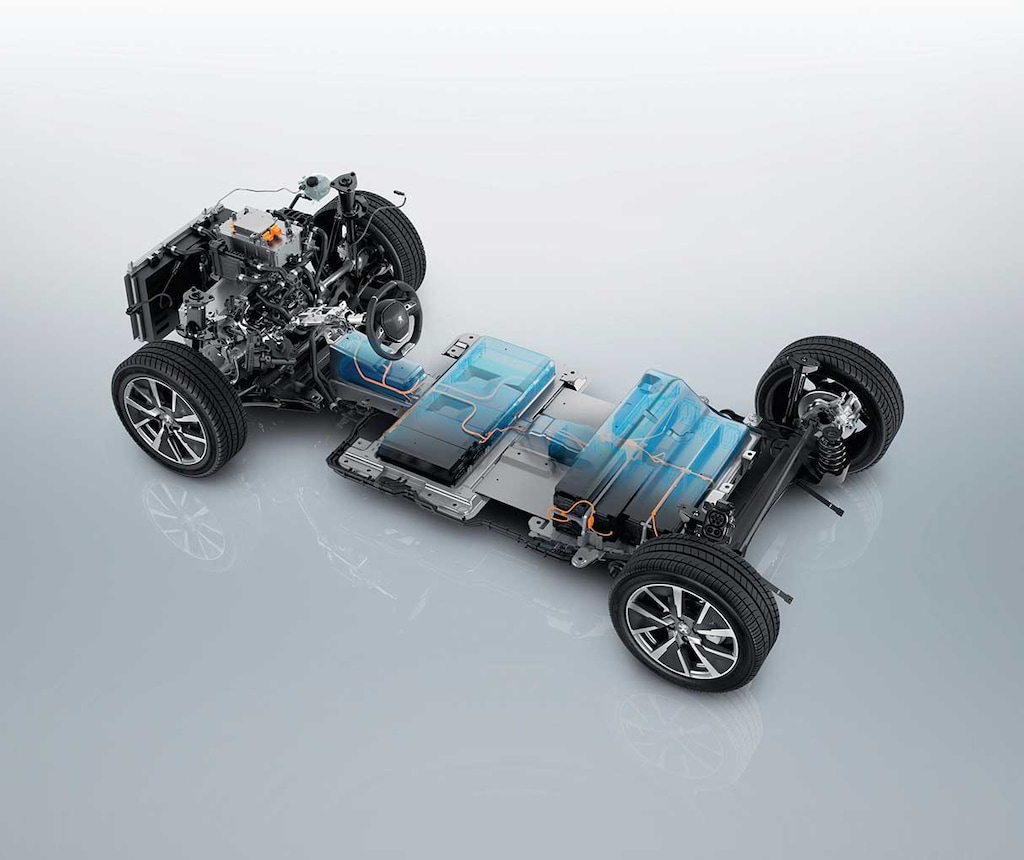 Peugeot sähköautojen teknologia
